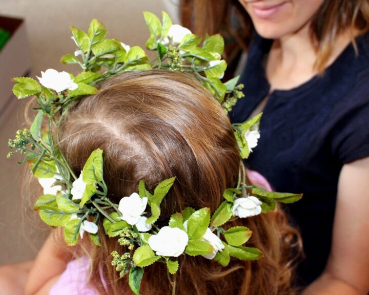 DIY Wedding or Midsummers Flower Crown | Welcome To Nana's