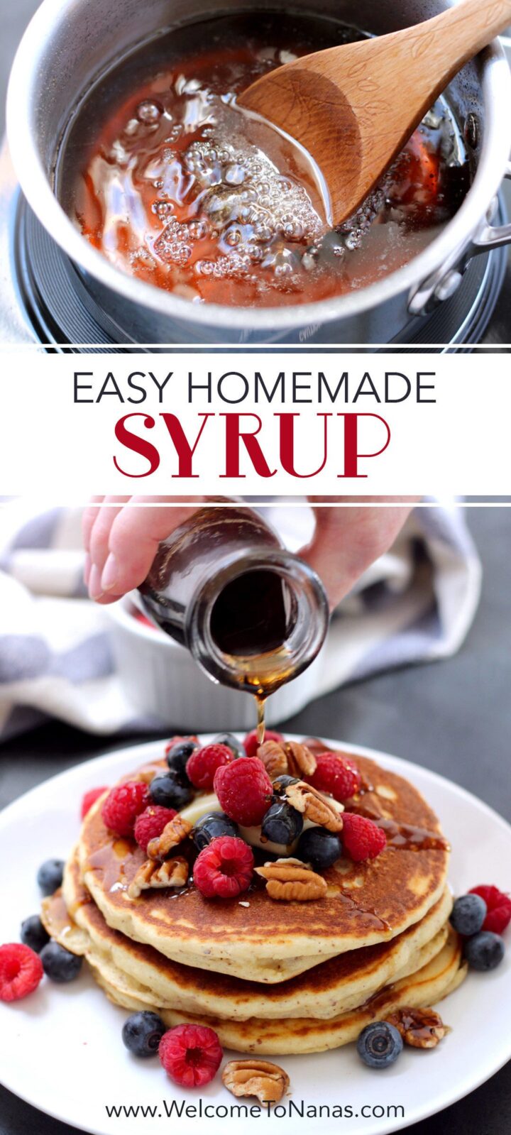 Homemade Pancake Syrup | Welcome To Nana's