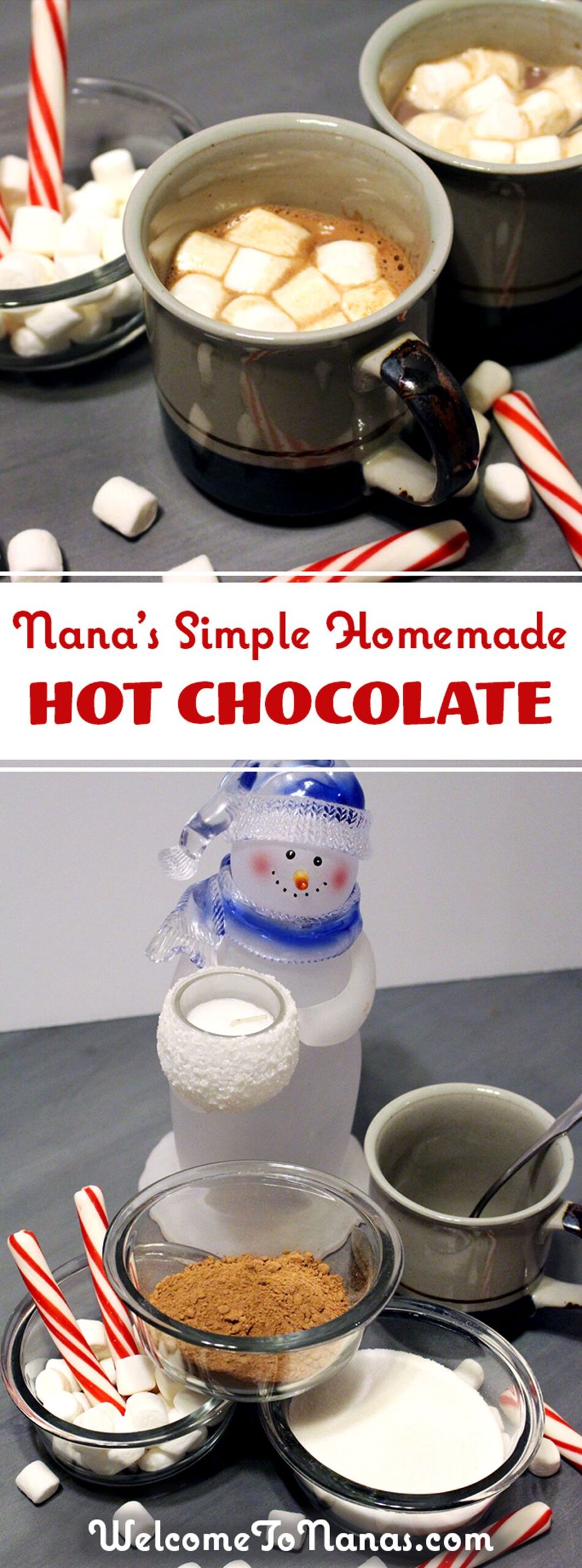 Simple Homemade Hot Chocolate | Welcome To Nana's