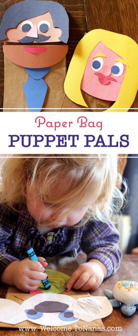 Paper Bag Puppet Pals - Welcome To Nana's