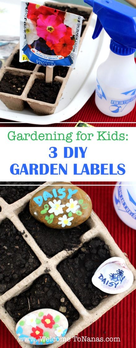 3 DIY Garden Labels! - Welcome To Nana's