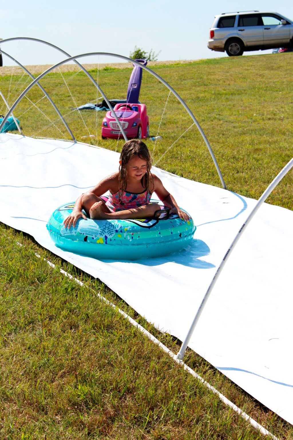 Amazing DIY Slip 'n Slide | Welcome To Nana's