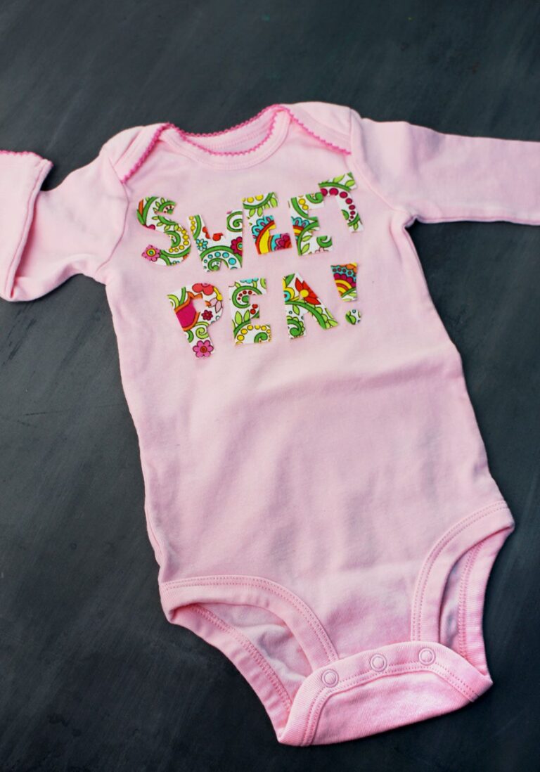 Easy DIY Baby Onesie Gift | Welcome To Nana's