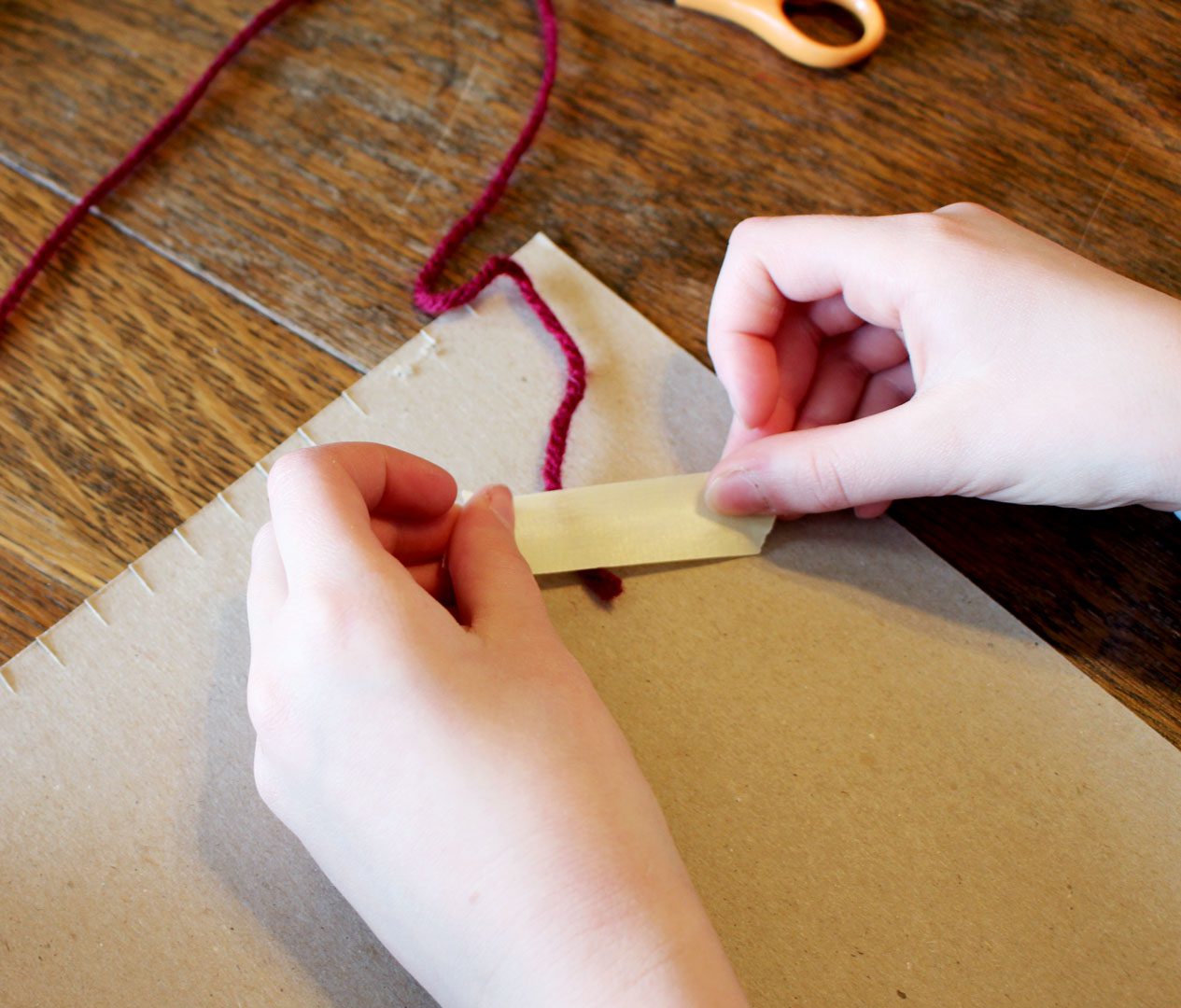 How to Make an Easy Weaving Loom | Welcome To Nana's