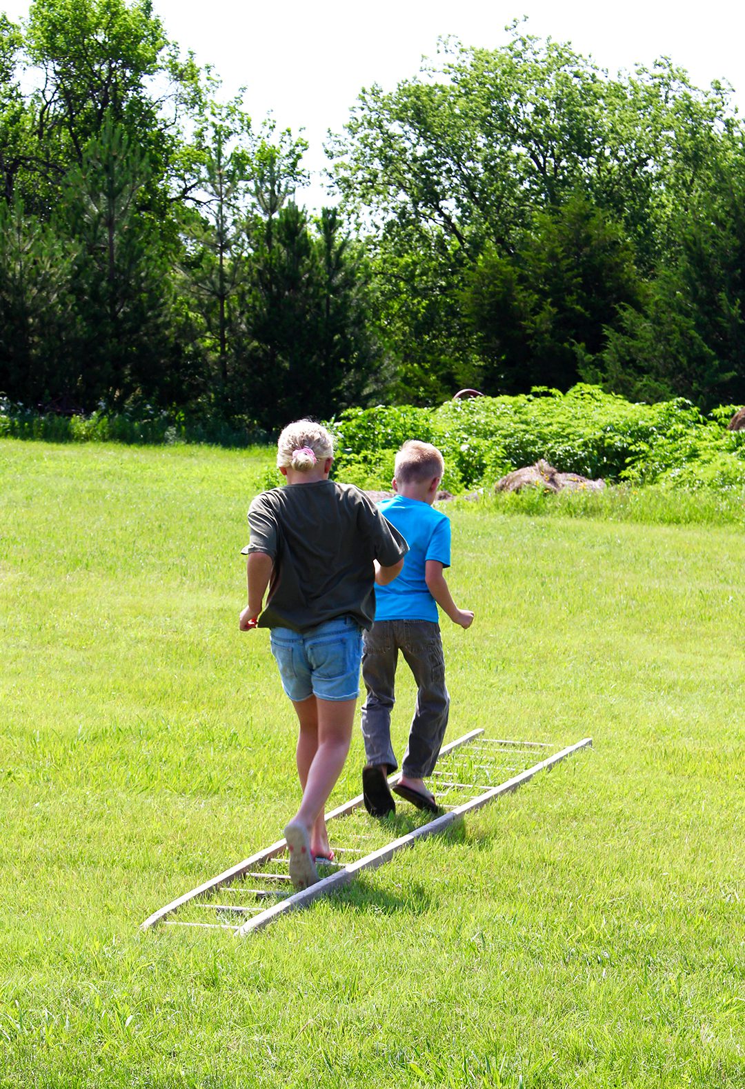 Outdoor Obstacle Course for Kids