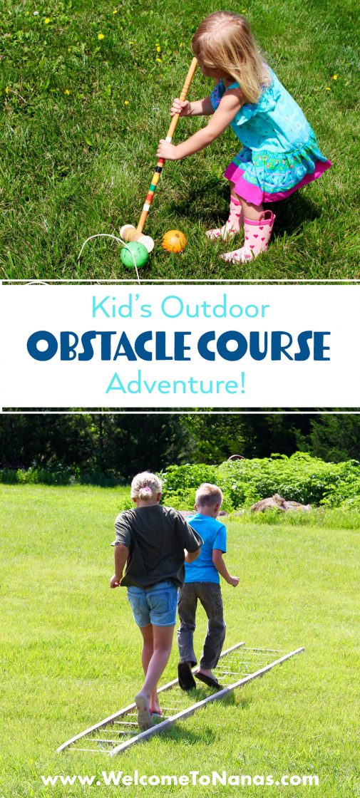 Outdoor Obstacle Course for Kids