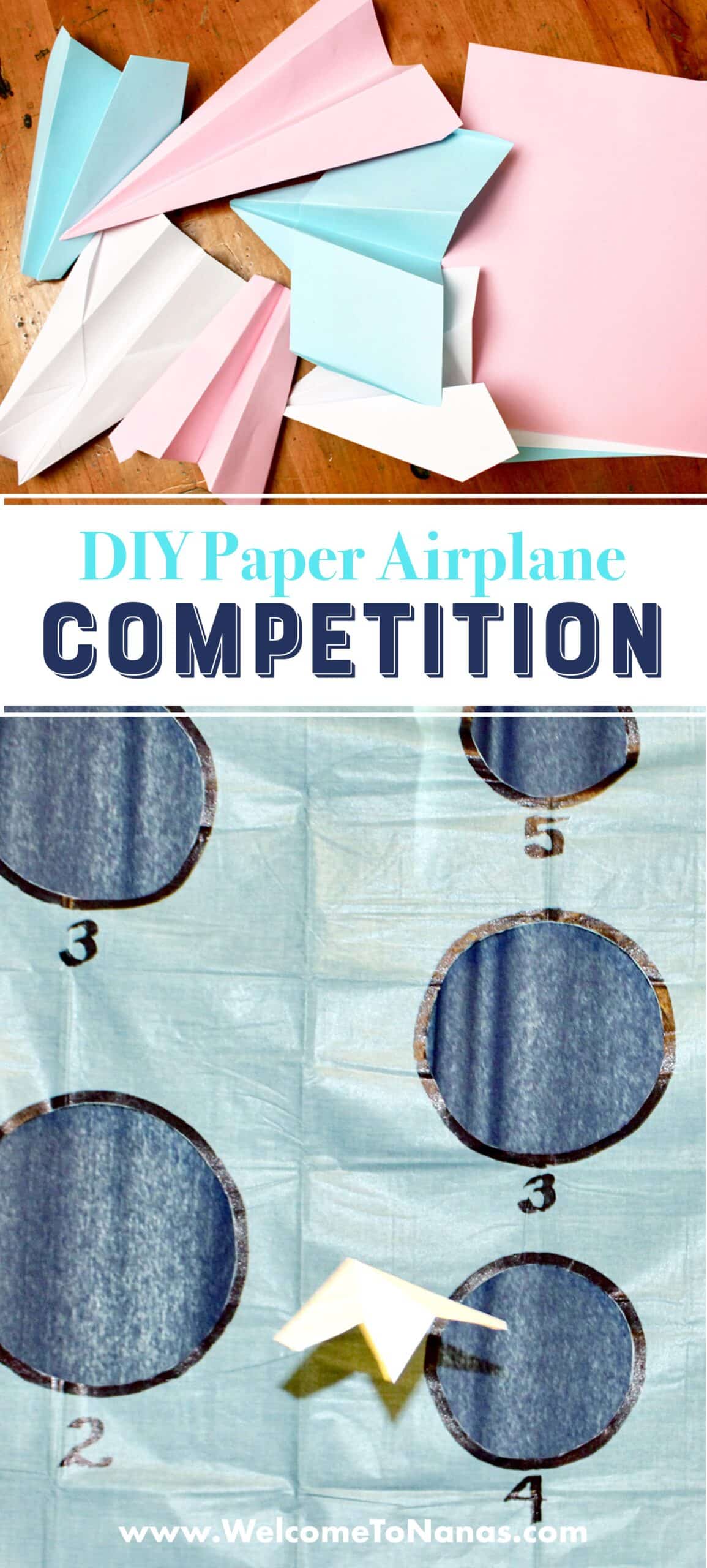 Amazing Paper Airplane Competition | Welcome To Nana's