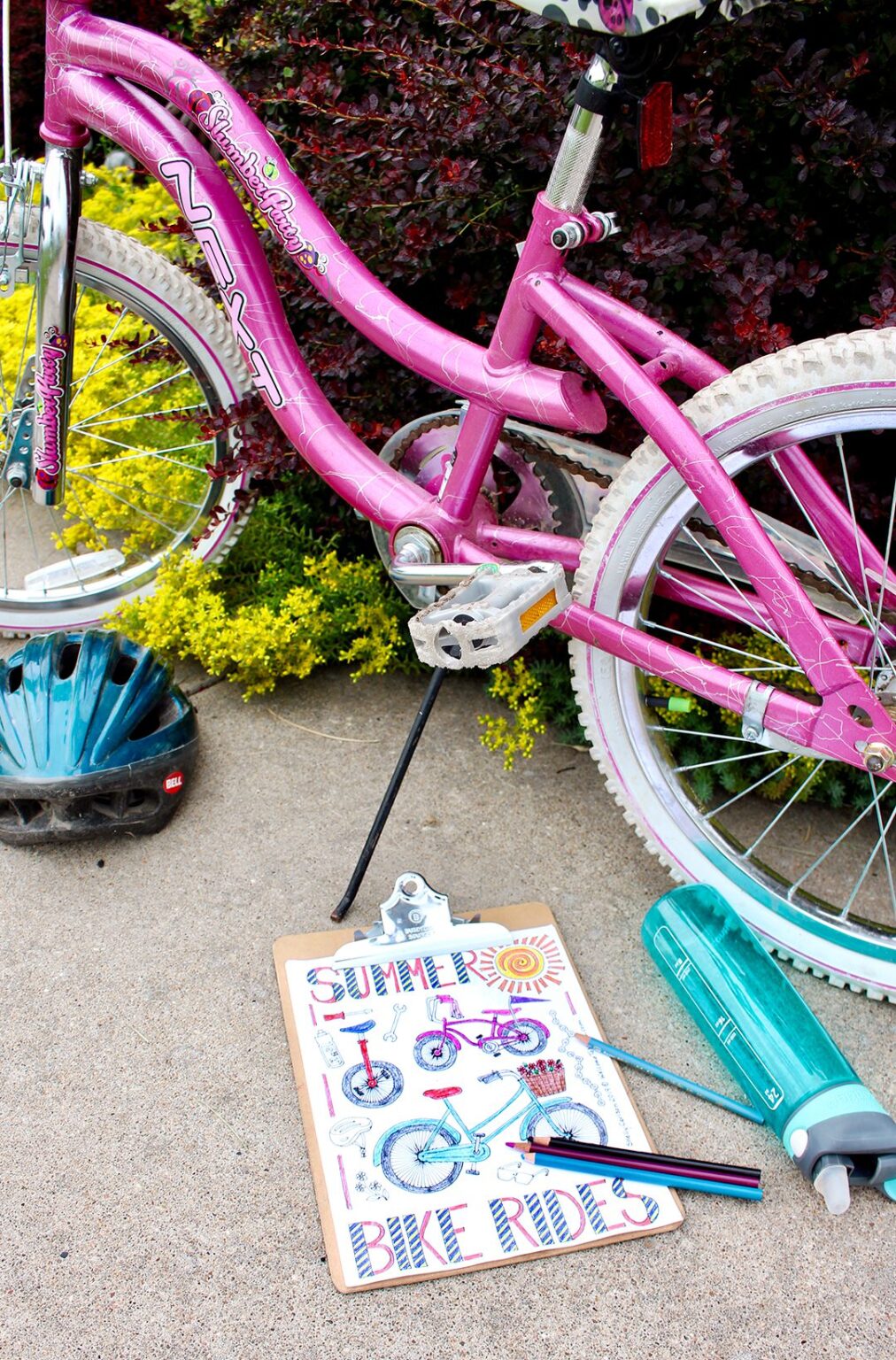 Free Summer Bike Riding Coloring Page | Welcome To Nana's