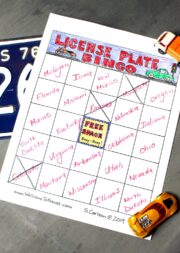 License Plate Bingo Game | Welcome To Nana's
