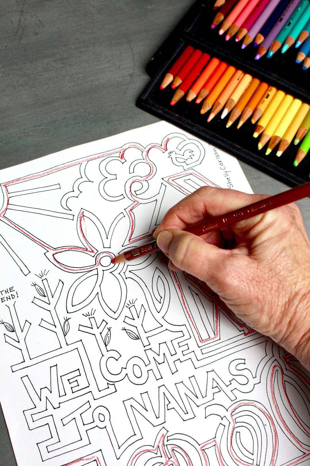 Fall Corn Maze Free Coloring Page | Welcome To Nana's