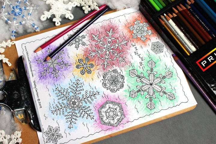 Snowflake Coloring Page Free | Welcome To Nana's