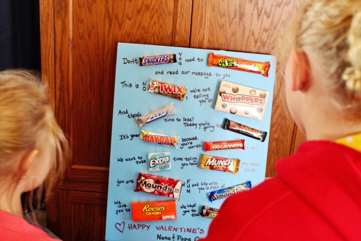 Valentines Day Candy Bar Card | Welcome To Nana's