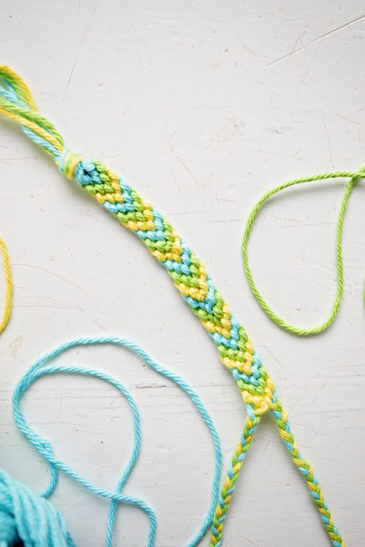 Chevron Macrame Friendship Bracelet | Welcome To Nana's