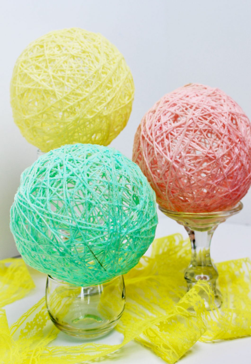 Easy To Make String Easter Eggs | Welcome To Nana's