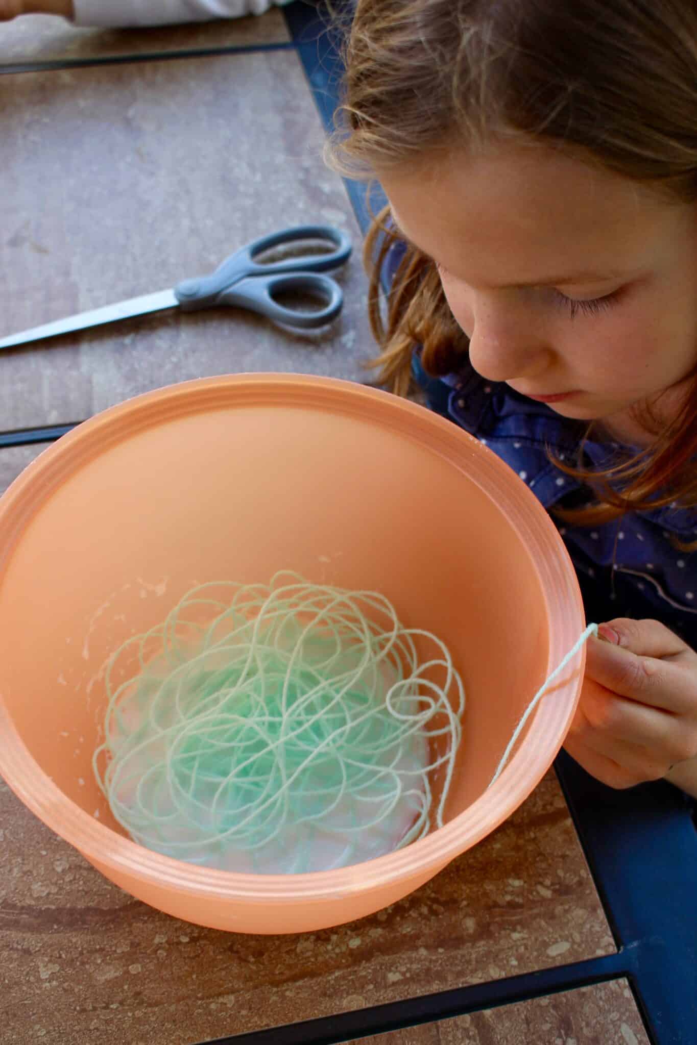 Easy To Make String Easter Eggs - Welcome To Nana's