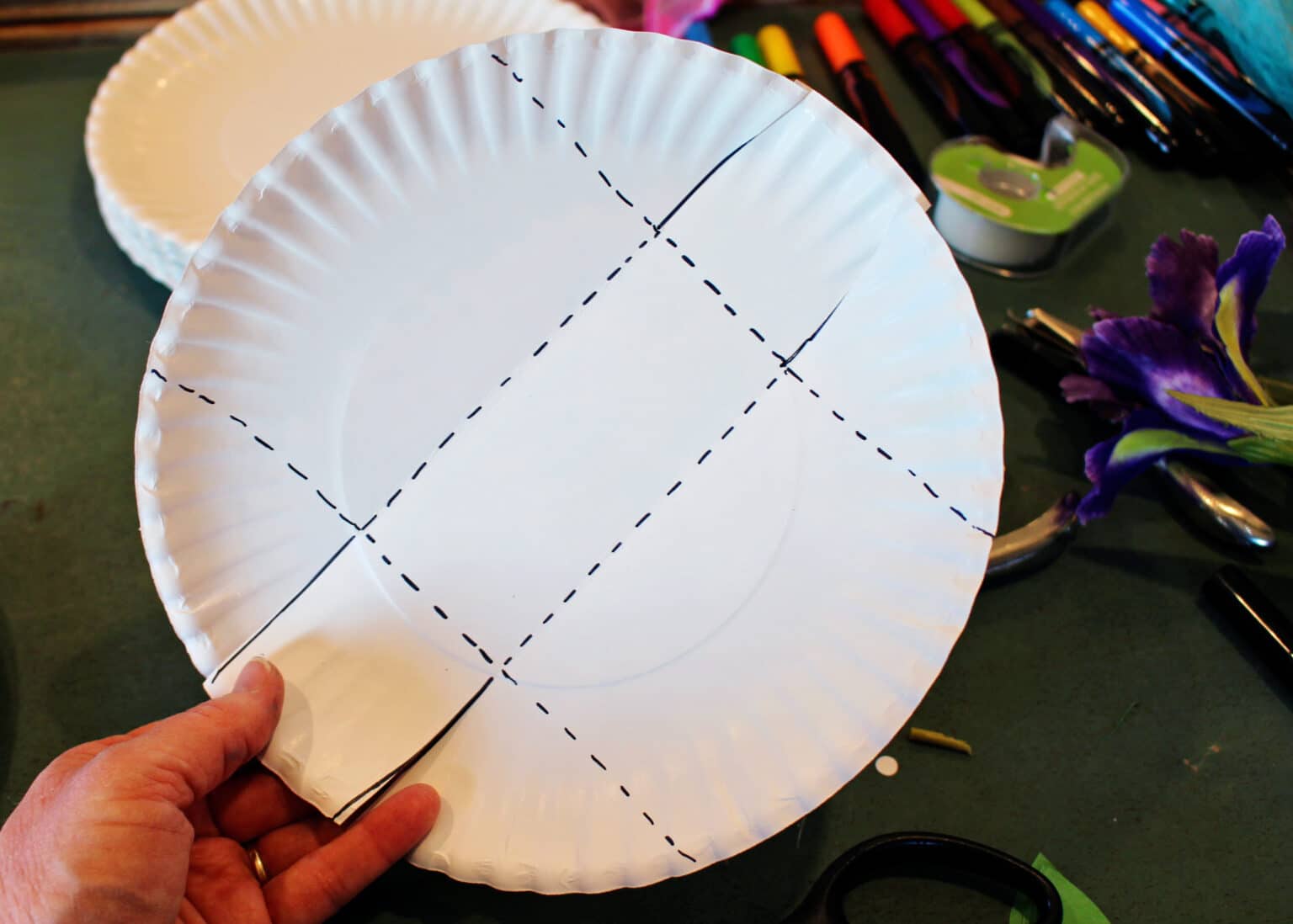 Easy DIY Paper Plate May Baskets (4 Ways!) | Welcome To Nana's