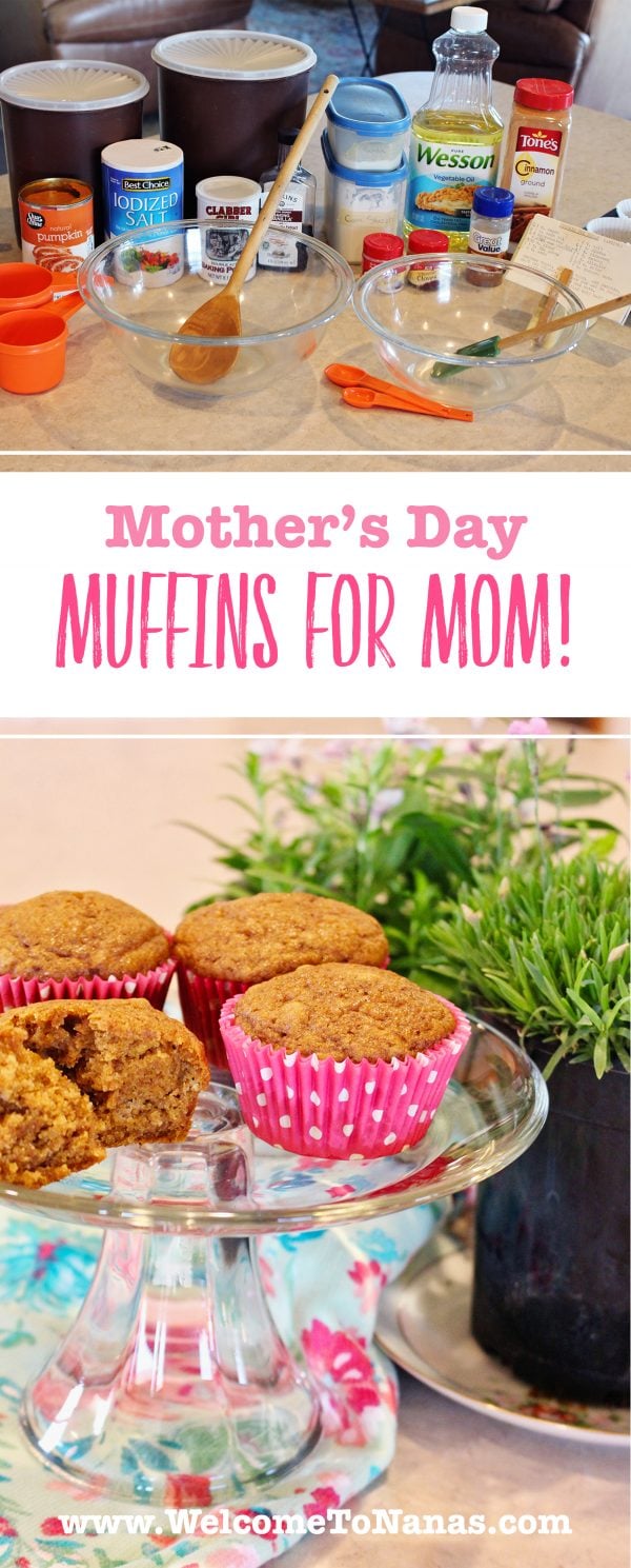Making Pumpkin Muffins for Mom | Welcome To Nana's