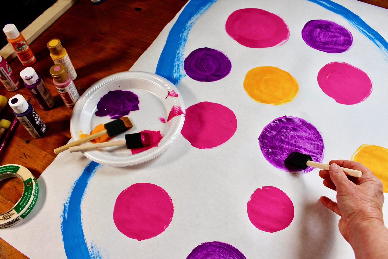 DIY Butterfly Wings Photo Backdrop | Welcome To Nana's