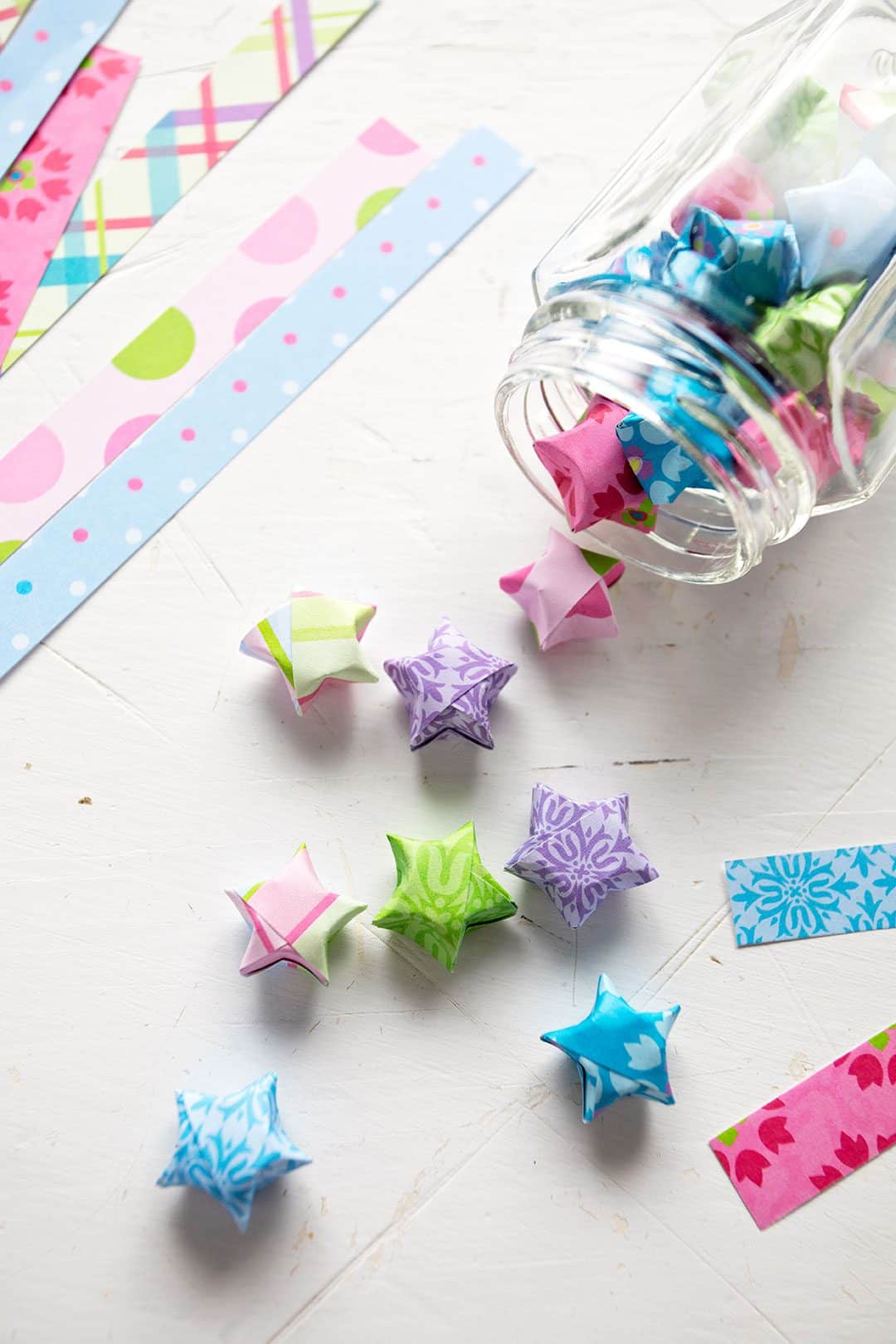 DIY Fun Folded Origami Lucky Stars | Welcome To Nana's
