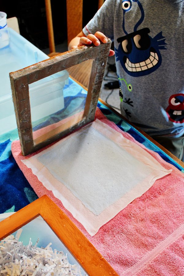 How to Easily Make Recycled Paper at Home - Welcome To Nana's