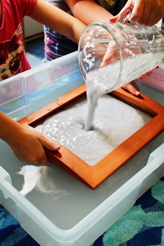 How to Easily Make Recycled Paper at Home - Welcome To Nana's