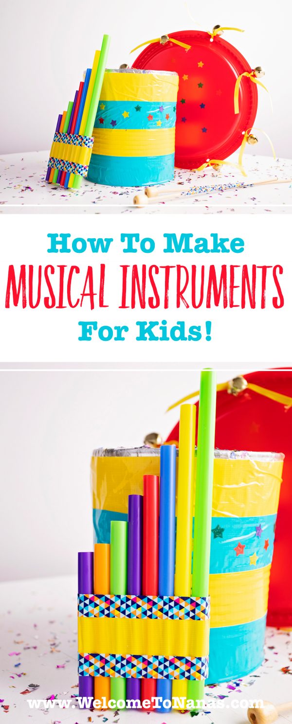 How to Make Musical Instruments for Kids | Welcome To Nana's