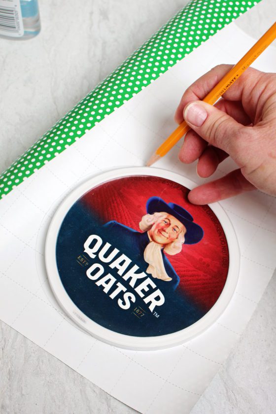 DIY Oatmeal Container Gift Box | Welcome To Nana's