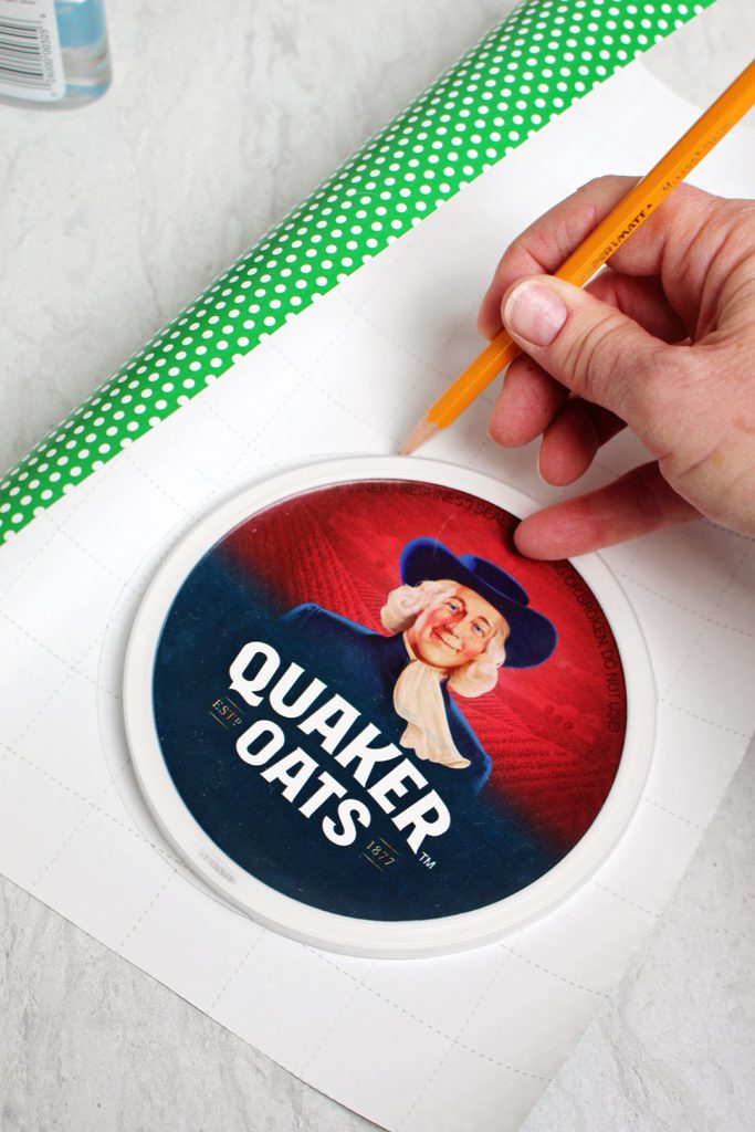 DIY Oatmeal Container Gift Box - Welcome To Nana's