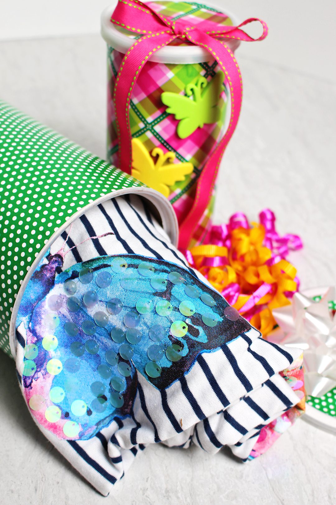 DIY Oatmeal Container Gift Box | Welcome To Nana's