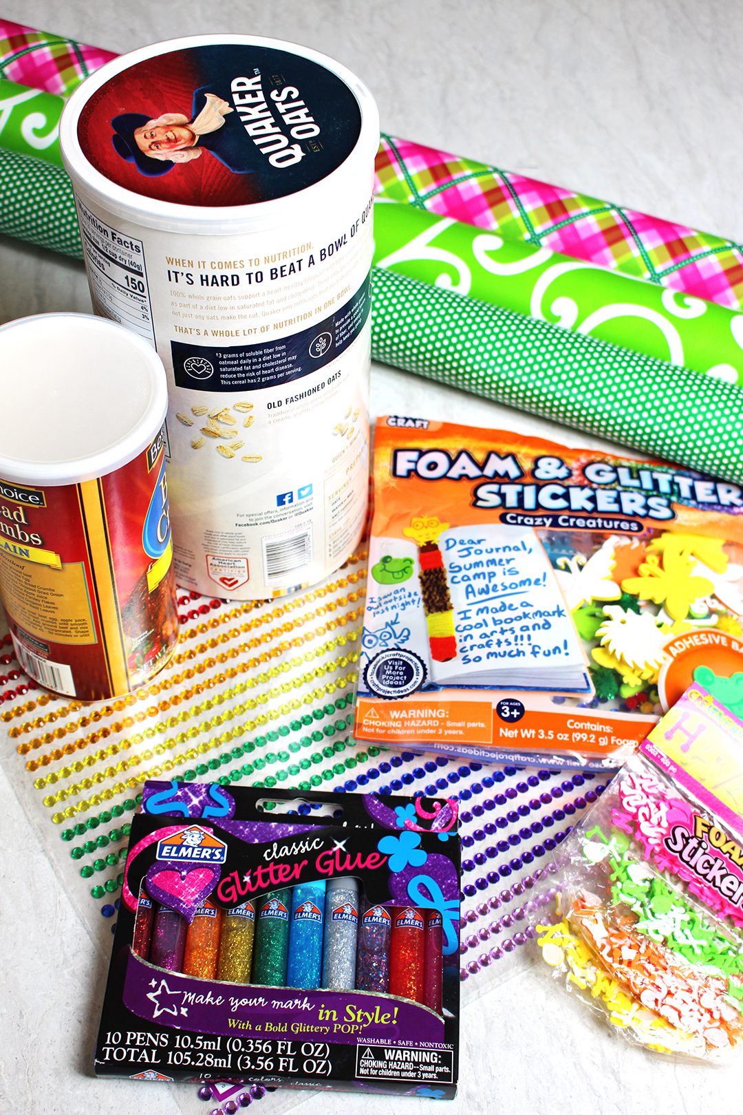 DIY Oatmeal Container Gift Box | Welcome To Nana's