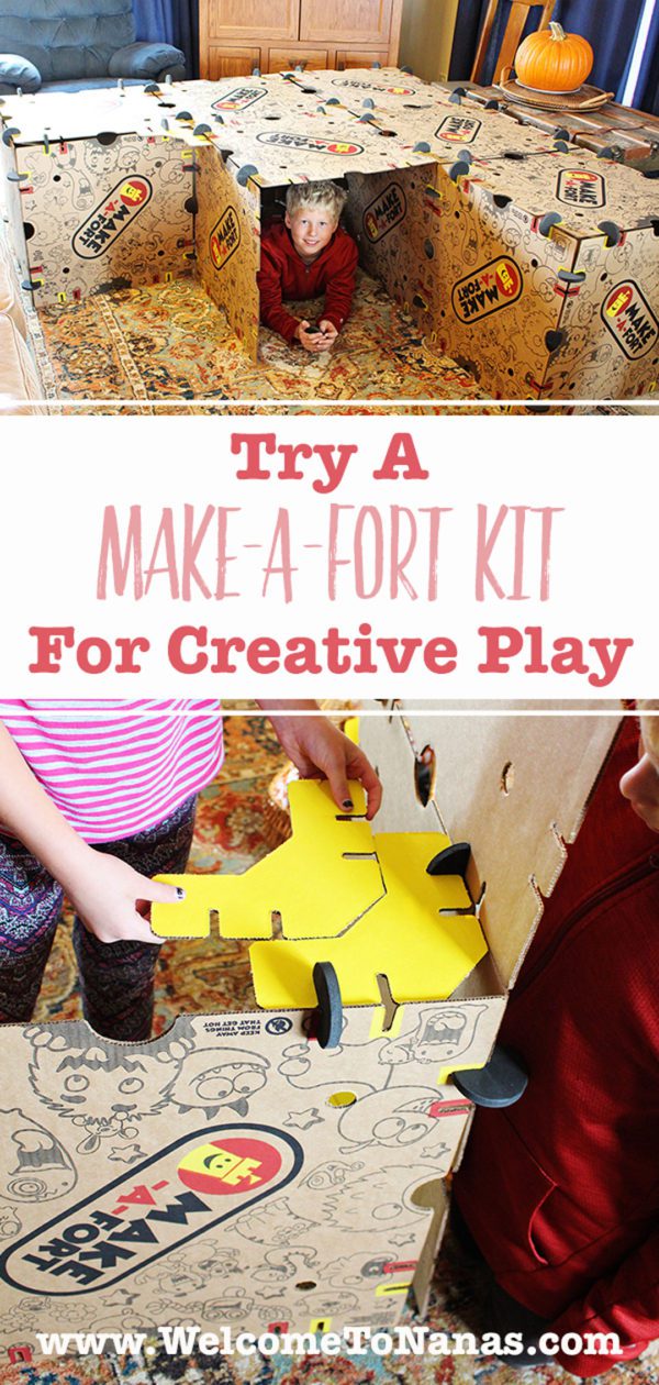 Try a Make-A-Fort Kit for Creative Play | Welcome To Nana's