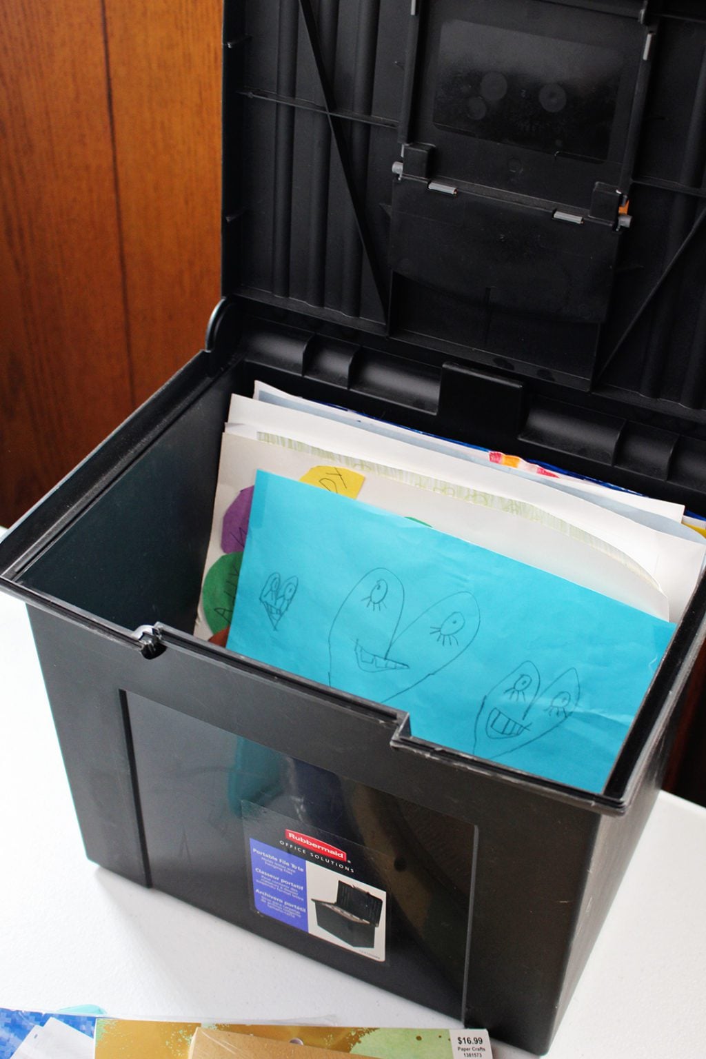 DIY Art Portfolio to Save and Share Kids Artwork | Welcome To Nana's