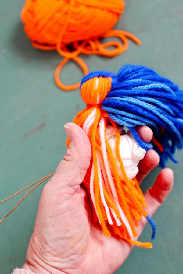 How To Make a Cute Yarn Bird - Welcome To Nana's