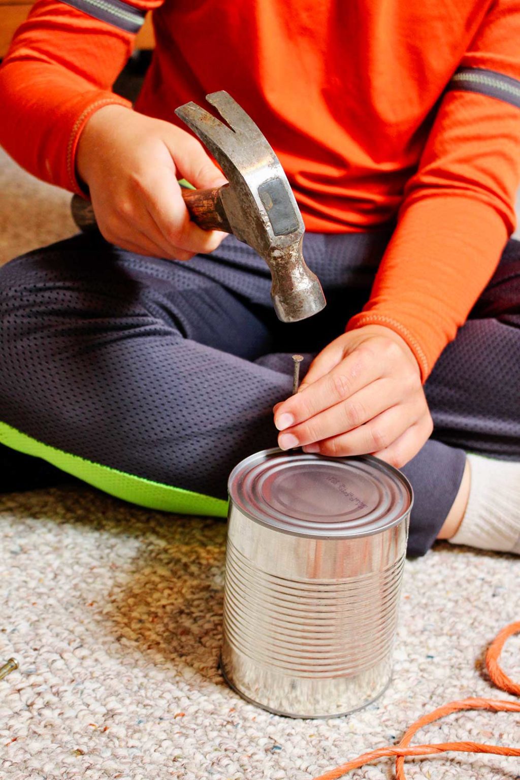 DIY Recycled Tin Can Stilts | Welcome To Nana's