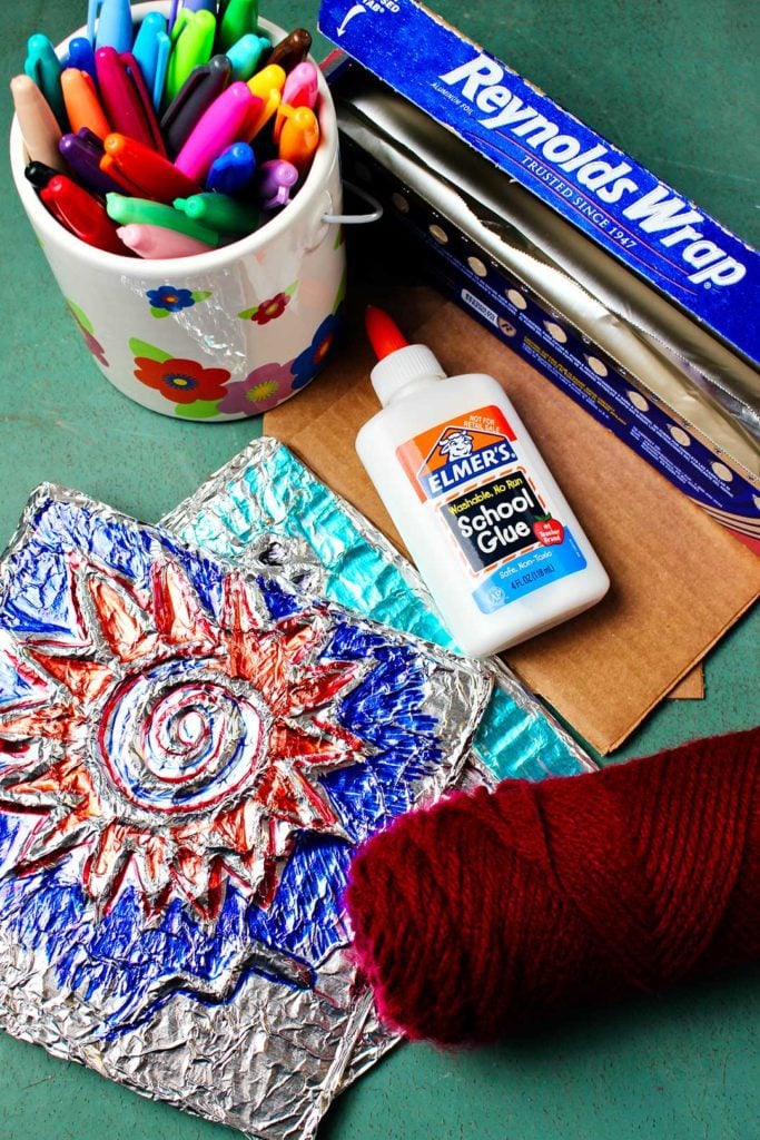 Discover Aluminum Foil Embossing Art | Welcome To Nana's