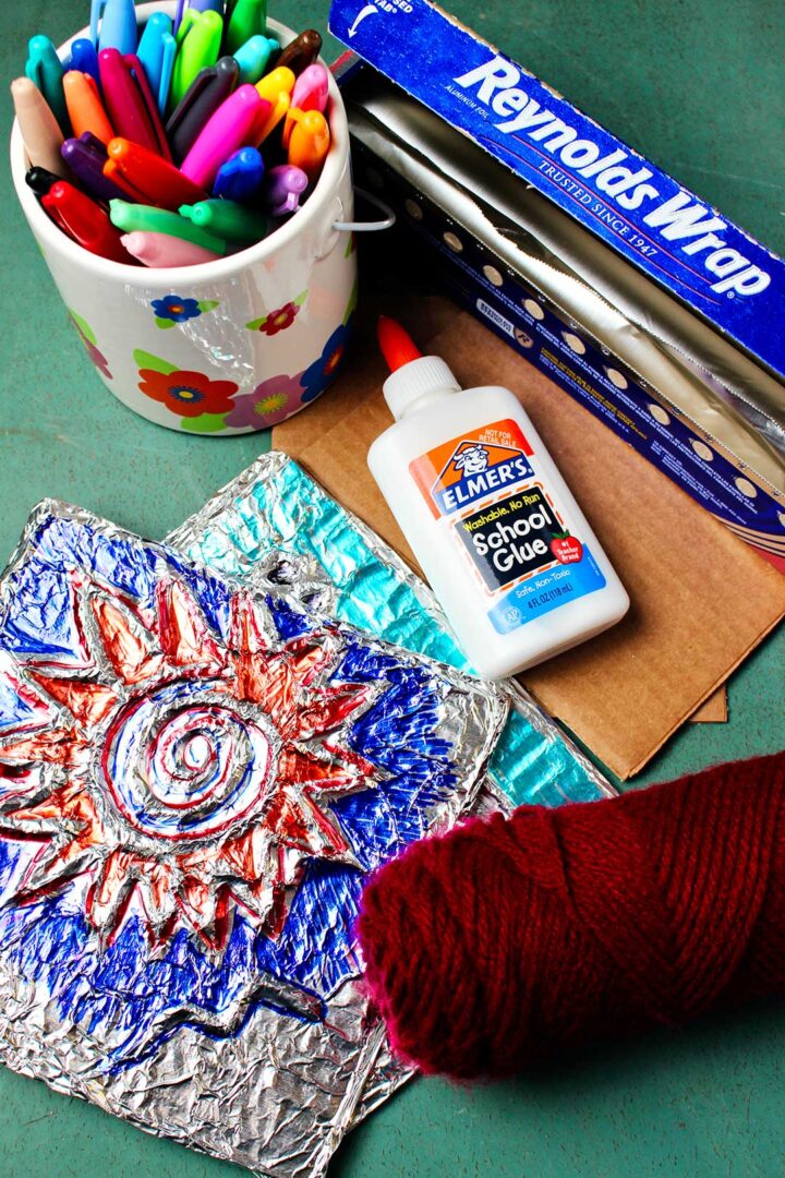 Discover Aluminum Foil Embossing Art | Welcome To Nana's