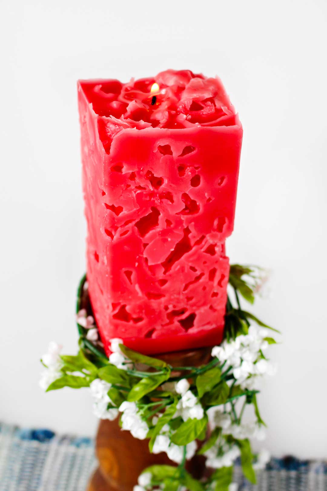 How to Make Candles with Ice Cubes - Welcome To Nana's