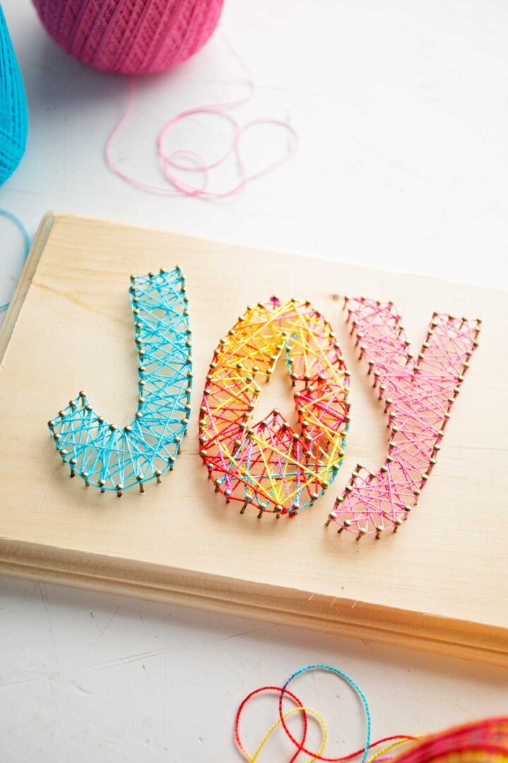 How to Make Simple String Art for Beginners | Welcome To Nana's