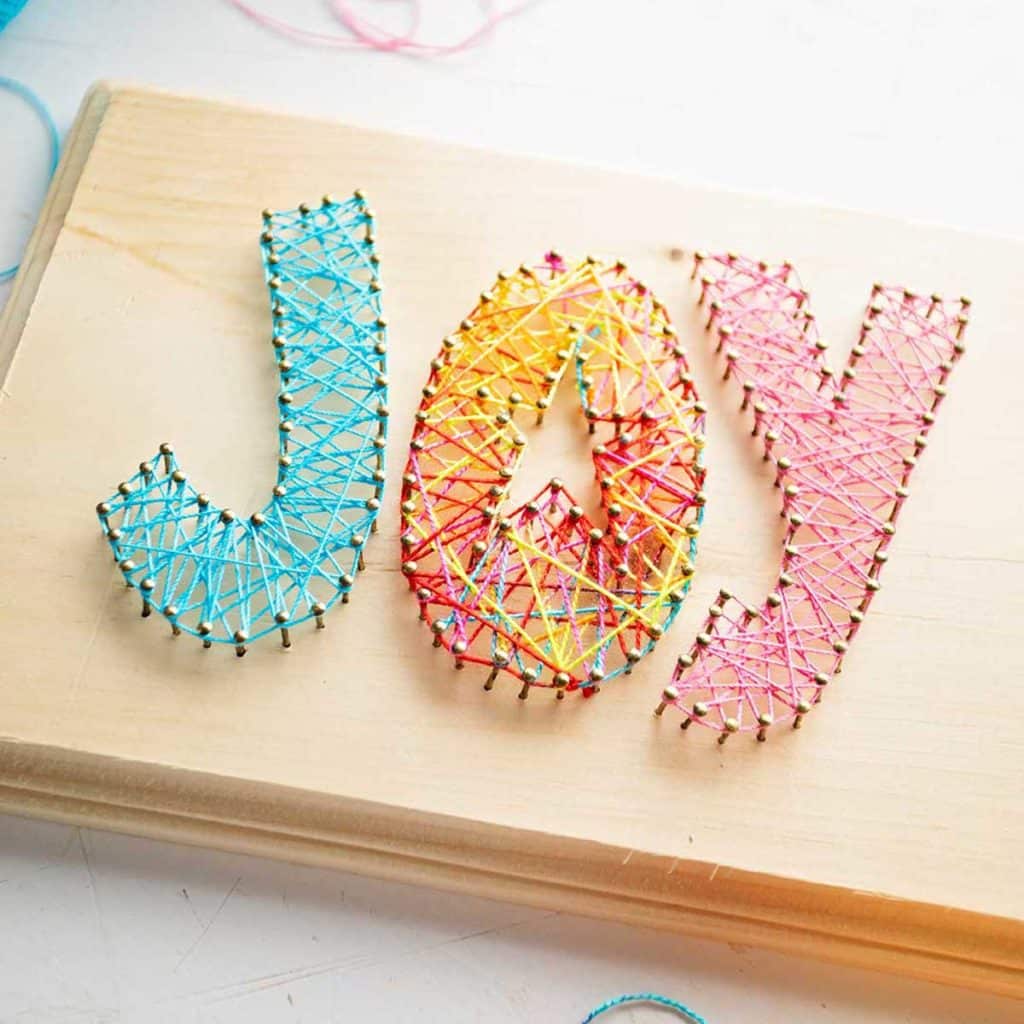 How to Make Simple String Art for Beginners | Welcome To Nana's