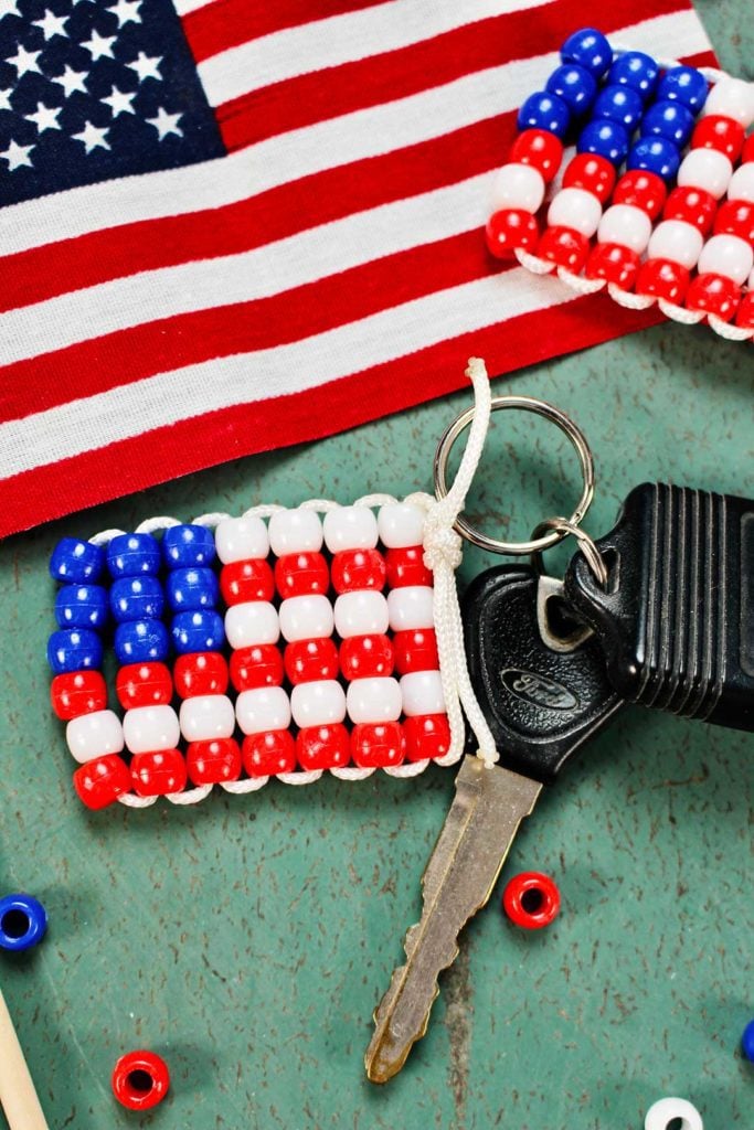 Flag Day Holiday Key Chain Craft | Welcome To Nana's