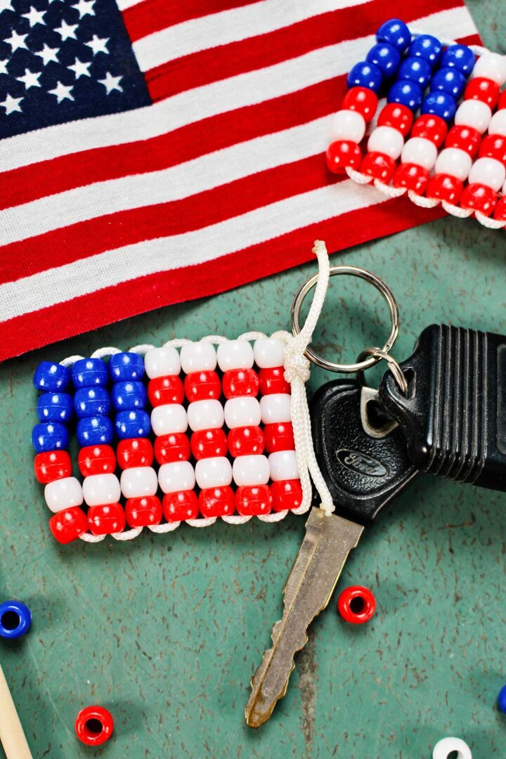 Flag Day Holiday Key Chain Craft | Welcome To Nana's