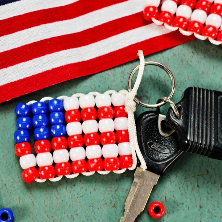 Flag Day Holiday Key Chain Craft | Welcome To Nana's