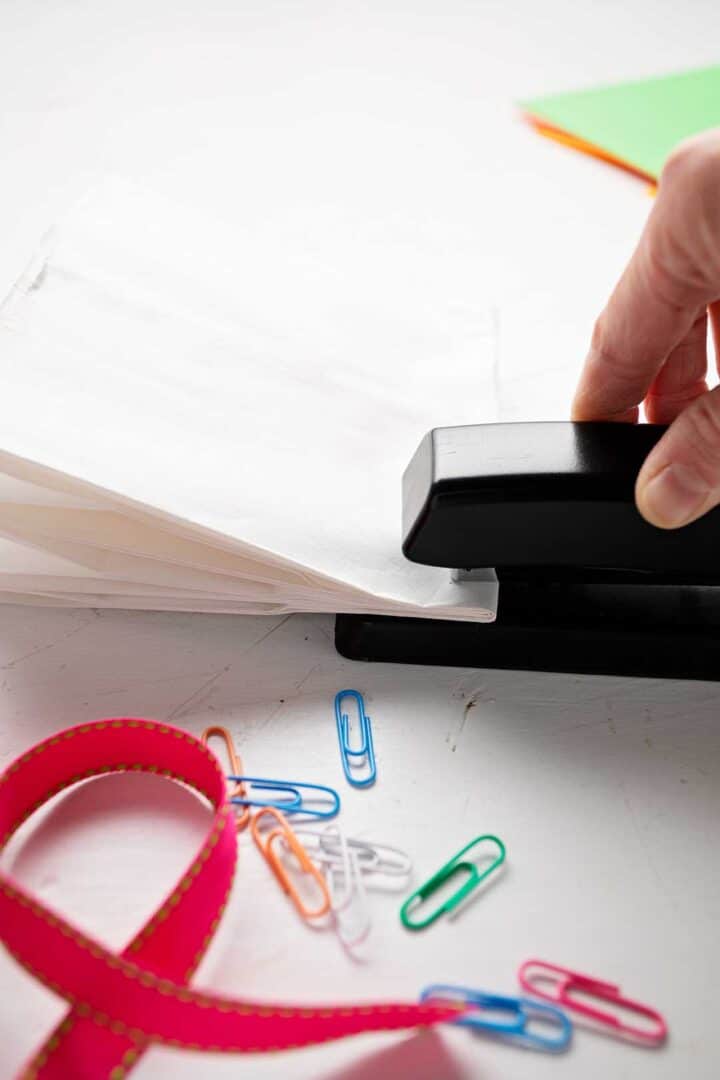 DIY Paper Bag Book with Pockets | Welcome To Nana's