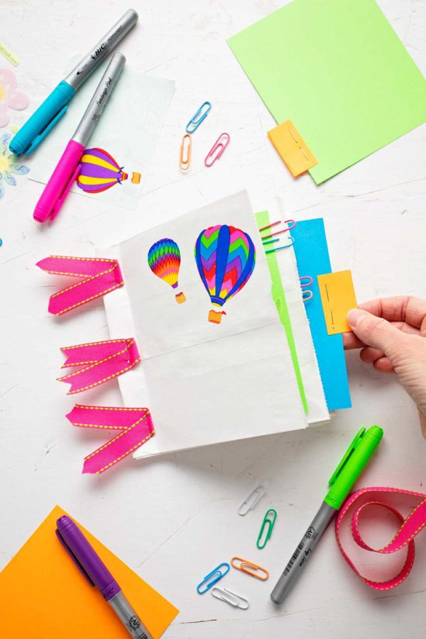 DIY Paper Bag Book with Pockets | Welcome To Nana's