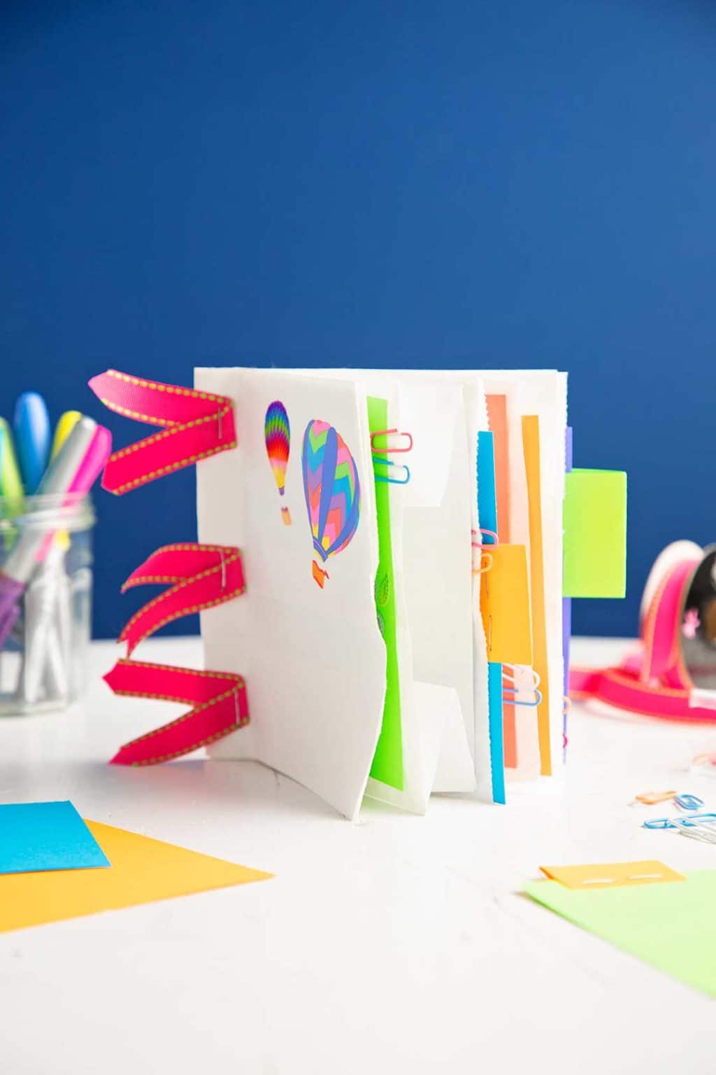 DIY Paper Bag Book with Pockets | Welcome To Nana's