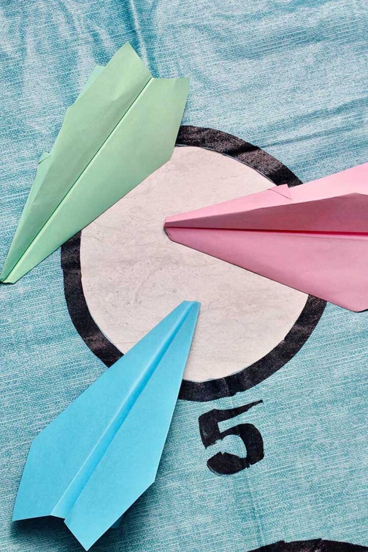 How to Make a Paper Airplane | Welcome To Nana's