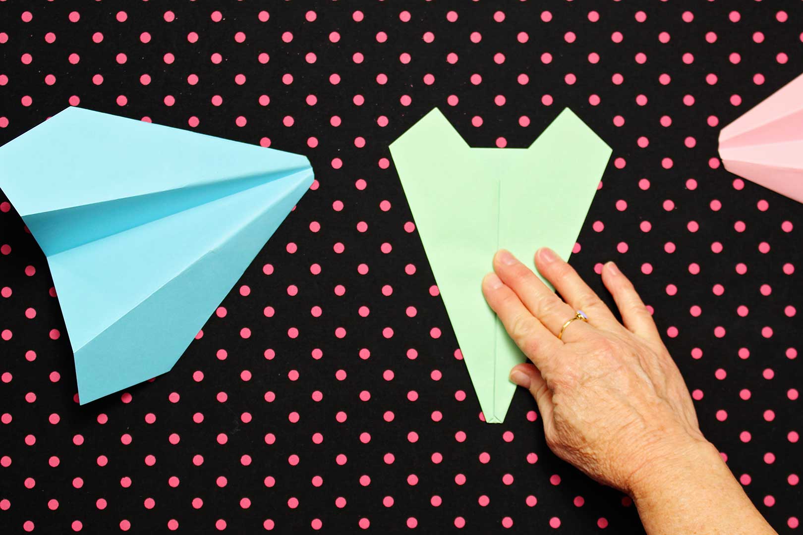 How to Make a Paper Airplane - Welcome To Nana's