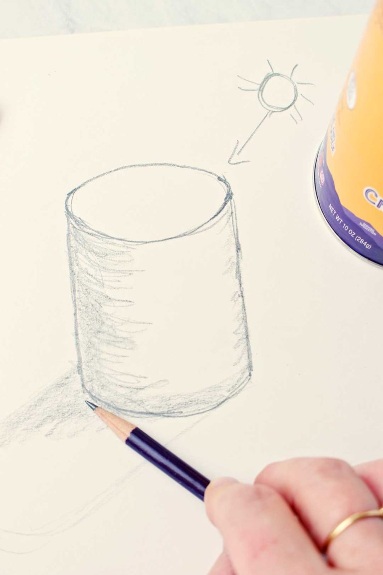 How to Draw a Cylinder | Welcome To Nana's
