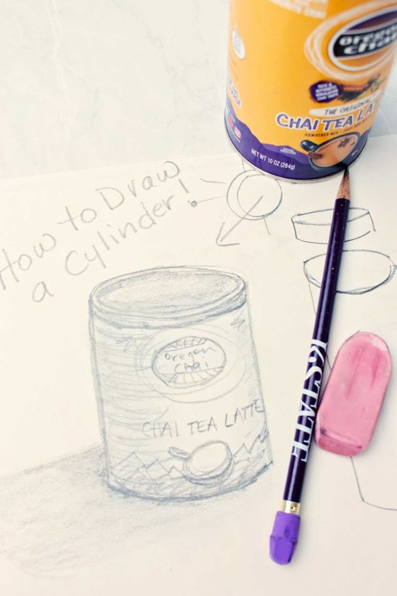 How to Draw a Cylinder | Welcome To Nana's