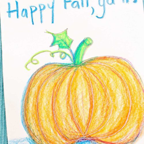 How to Color a Pumpkin - Welcome To Nana's